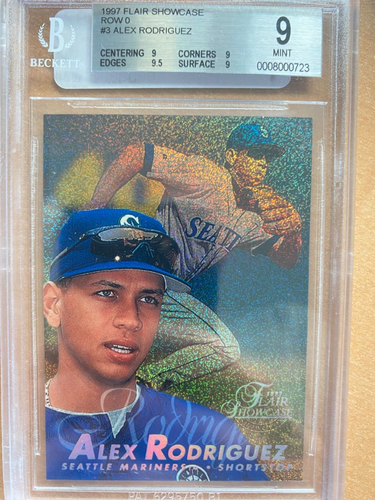 Alex Rodriguez -mlb trading cards- Flair Showcase Row O | eBay.de