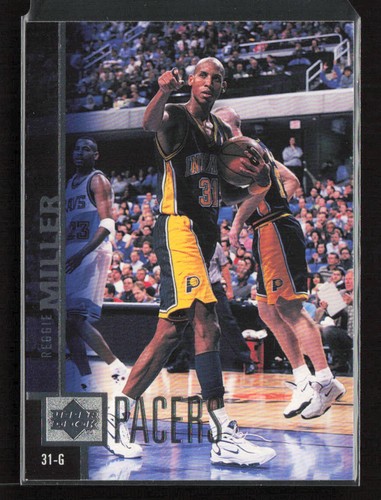 1997-98 Upper Deck #231 Reggie Miller Indiana Pacers Near Mint or ...