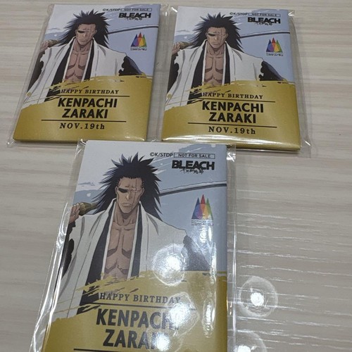 Nijigen No Mori Bleach Birthday Bonus Can Badge Saragi Kenpachi | eBay