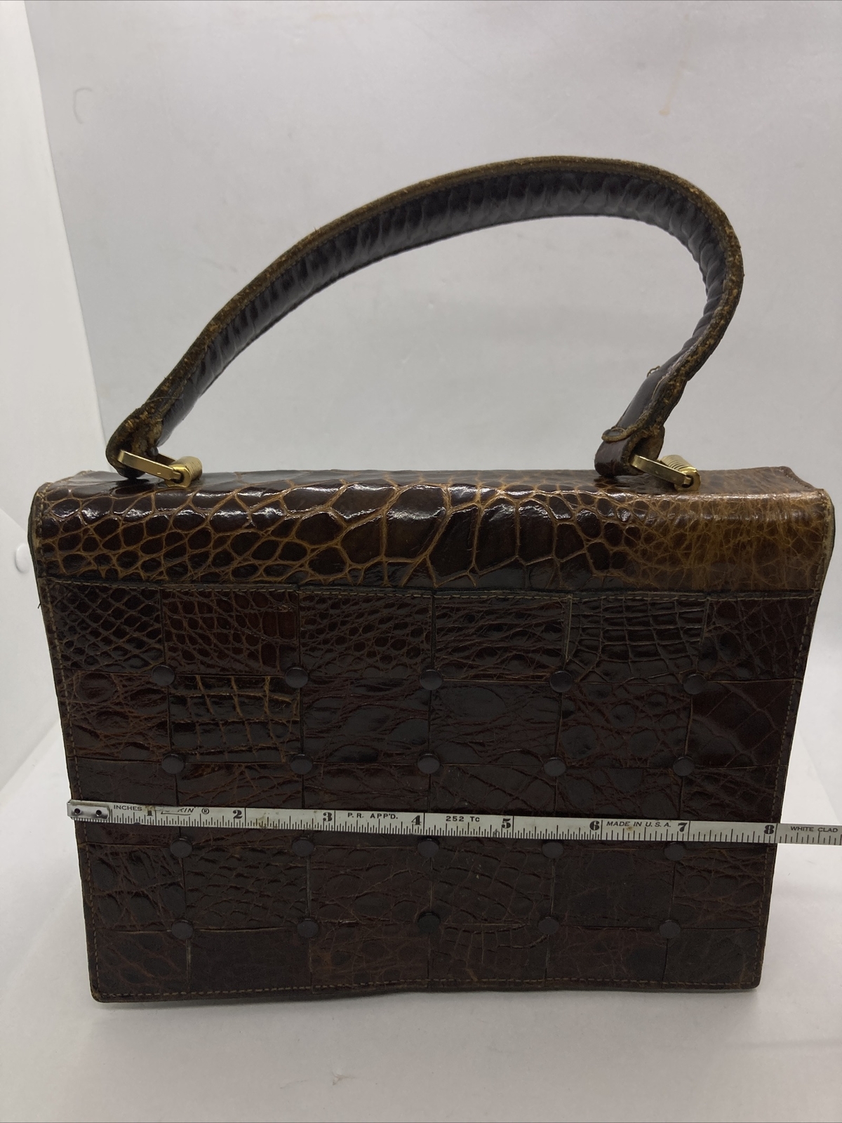 Vintage Lesco crocodile ladies handbag | eBay