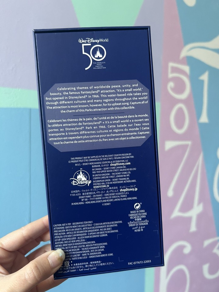 Disney Parks Mickey Mouse The Main Attraction It’s A Small World Key | eBay