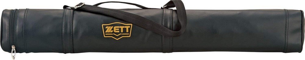NEW ZETT Baseball Bat Case PU Leather Shoulder Bag Black BC772 for 2 ...