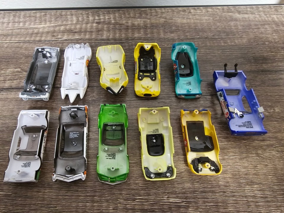 Lot of 11 Autoworld HO Slot Car Body Shells All New | eBay