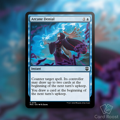 MTG Arcane Denial 0176 Commander: Modern Horizons 3 M3C | eBay