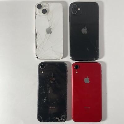 Lot Of Apple iPhones - iPhone 14, iPhone 11 And 2 iPhone XRs. Untested ...