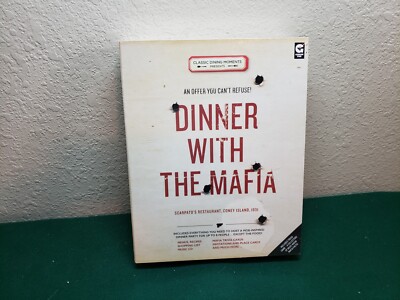 Dinner with the Mafia - Mob-inspired Dinner Party Game w/ CD, New ...