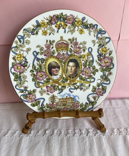 Royal Wedding Prince Charles and Lady Diana Spencer Commemorative Plate ...