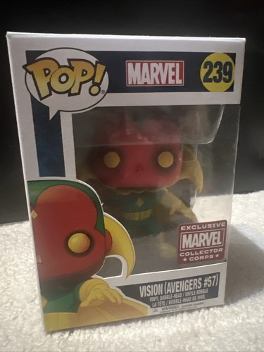 Funko POP! Marvel Vision #239 Vinyl Figure | eBay