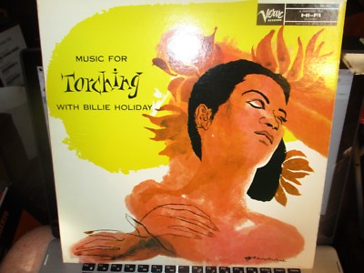 1957 BILLIE HOLIDAY Music For Torching Mono LP Verve BOMC 20 5260 N ...