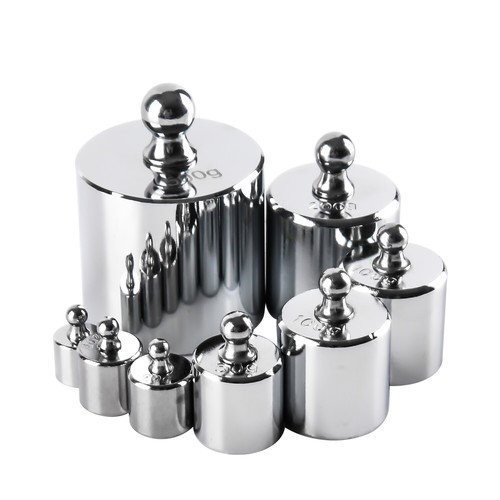 8 pcs calibration weight set 10g 20g 50g 100g 200g 500g - 1000g 1Kg ...