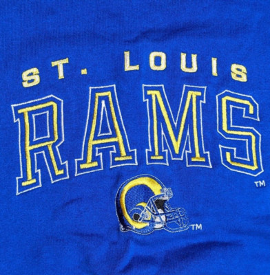 NFL St. Louis Rams Pro Player Embroidered Pro Player Sweatshirt, Size ...