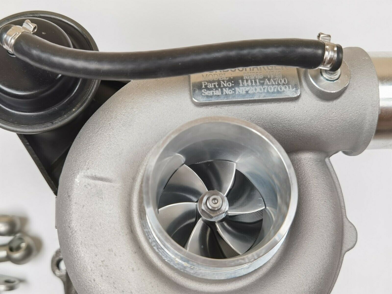 RHF55 VF48 Billet Balanced Turbo For Subaru WRX 2.5L STI EJ20 EJ25 ...