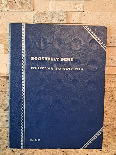 WHITMAN ROOSEVELT DIME COIN FOLDER/ALBUM - Collection Starting 1946 ...