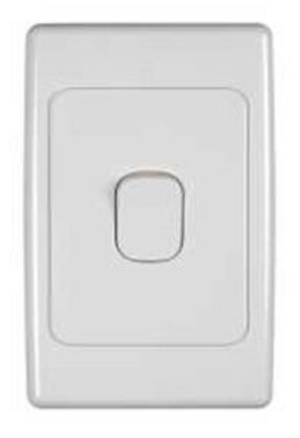 Clipsal 2000-SERIES COOKER SWITCH 1-Rocker 32A 415A 2-Poles Neon ...