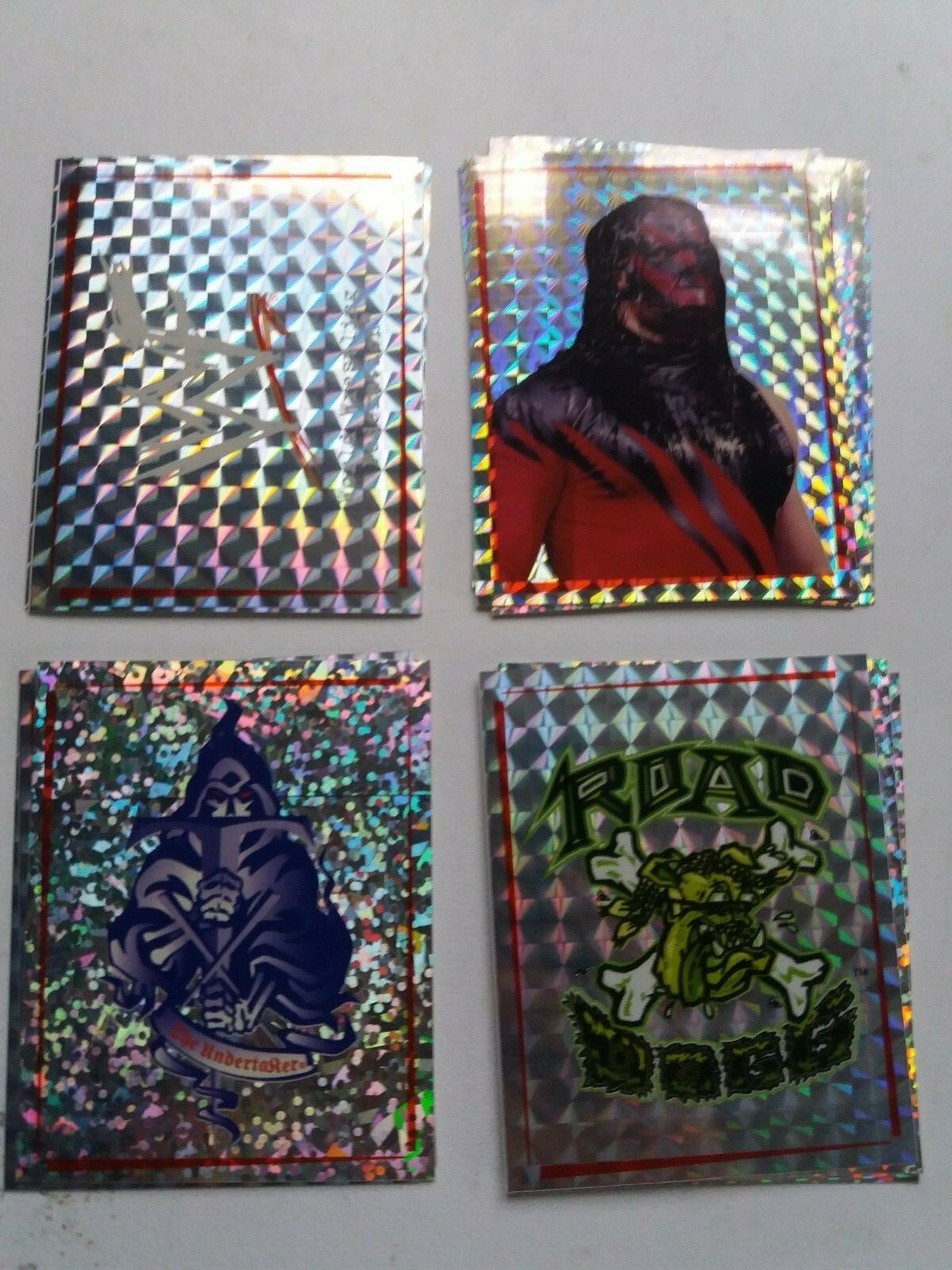 WWF (WWE) Smackdown Shiny Stickers - Pick 1 From The List | eBay UK