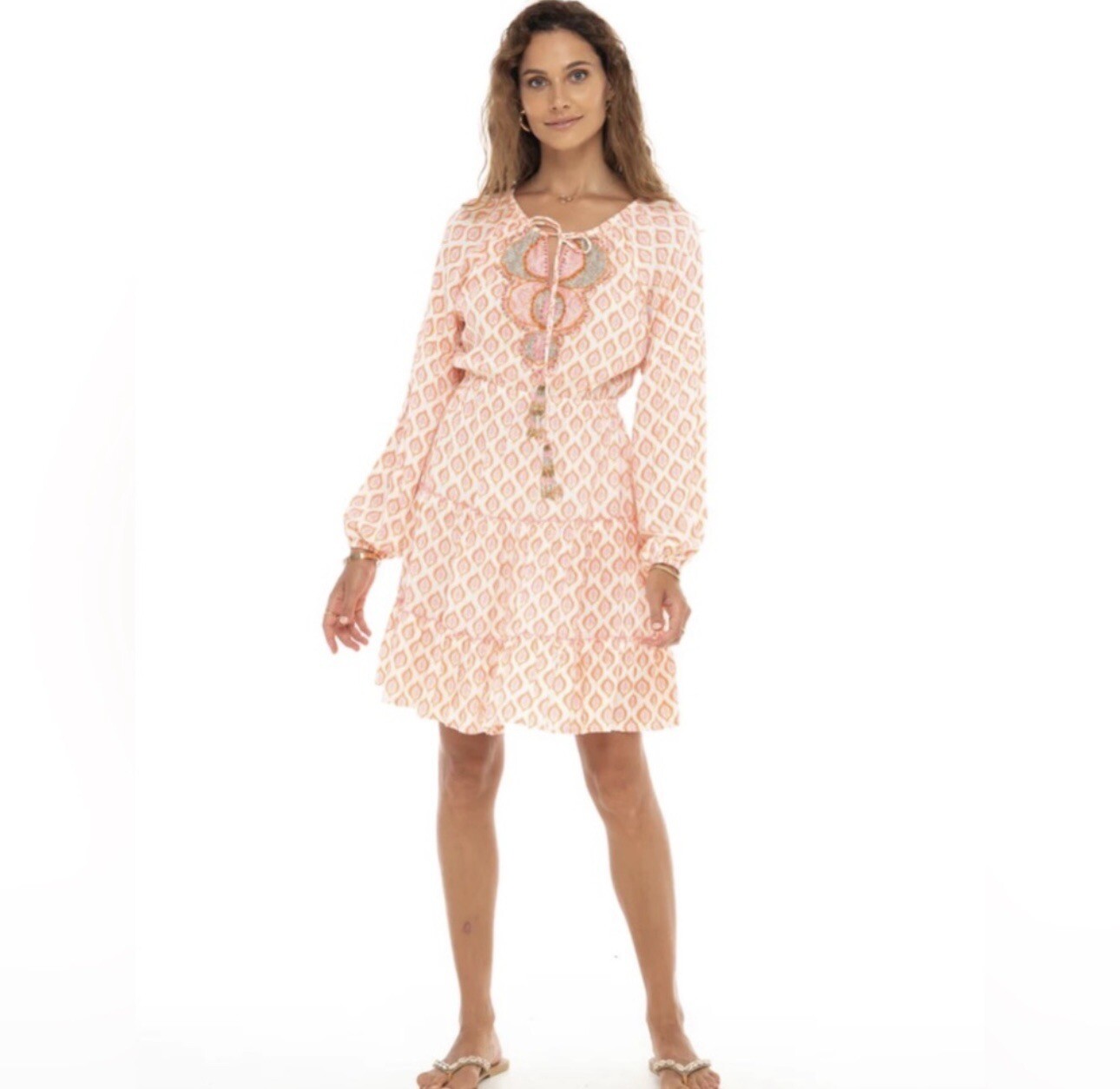 Skemo Lisbon Dress In Dusty Pink Size Small | eBay