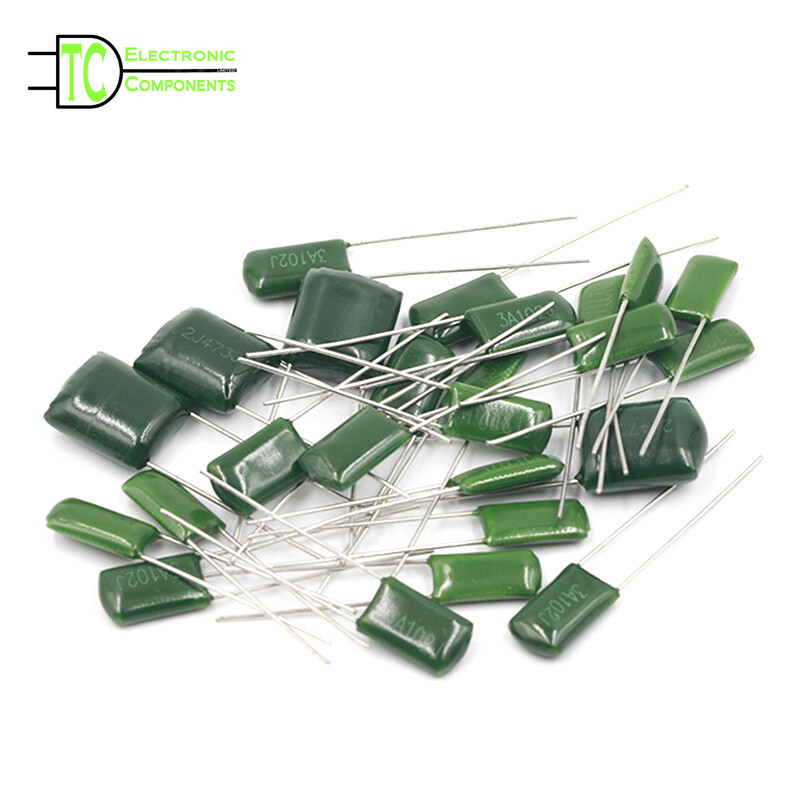 Mylar Capacitors Polyester Film 100V 5% J 41 values available Sold in ...