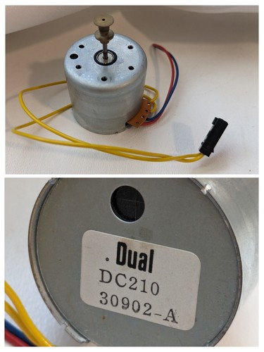 Dual CS530 Turntable Motor DC210 Replacement Part Working | eBay