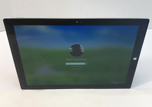 MICROSOFT SURFACE PRO MODEL 1631 128GB WINDOWS 8 PRO AS IS | eBay