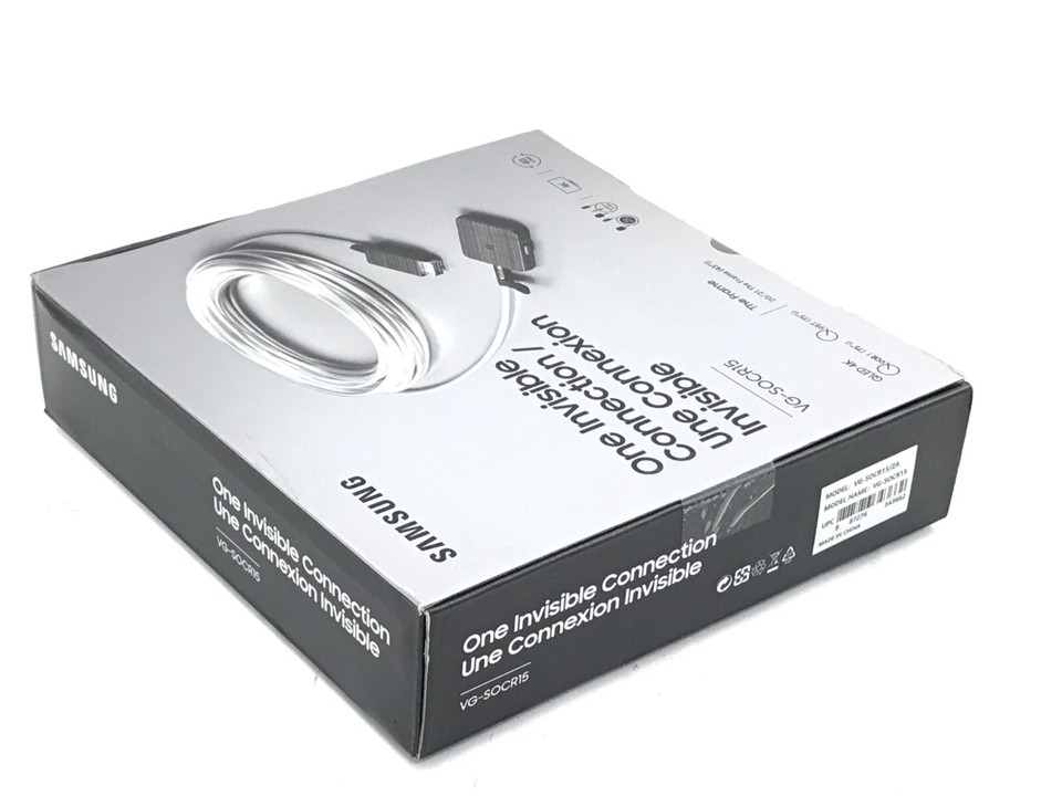 Samsung One Invisible Connection Video/Audio Optical Cable 49ft - VG ...