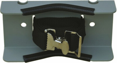 GAS CYLINDER / TANK WALL MOUNT SAFETY BRACKETS & SHELF | eBay