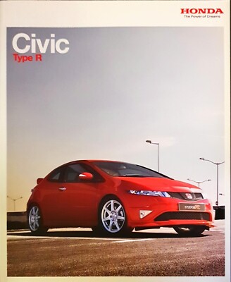 Honda Civic Type-R Brochure 2007 | eBay UK