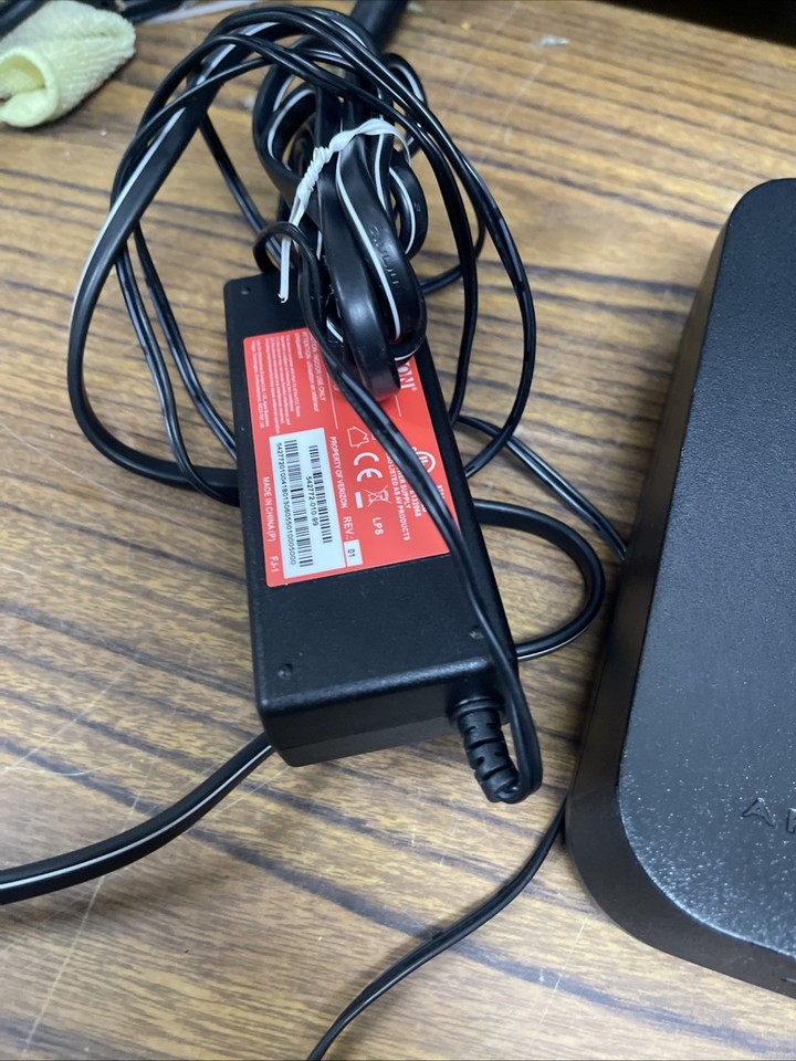 Arris Set Top Box VMS4100/Z216/0712/1000 w/Power Cable And Remote ...