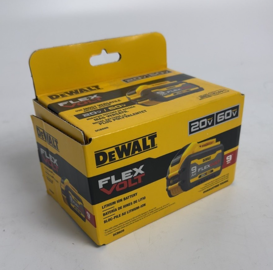 [NEW] (DCB609) DEWALT 20V/60V MAX* FLEXVOLT 9Ah Battery | eBay