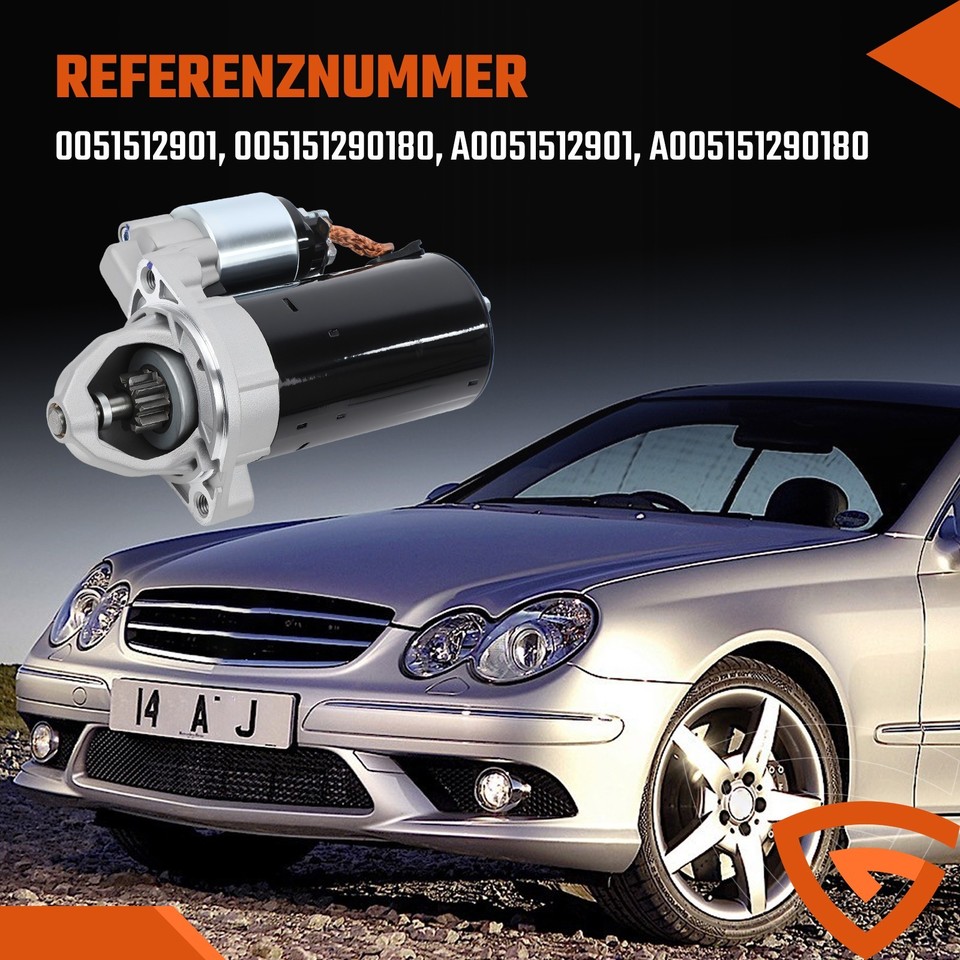 Anlasser 2,3 KW für Mercedes-Benz W210 W211 W203 320 CDI (W163 etc.) | eBay