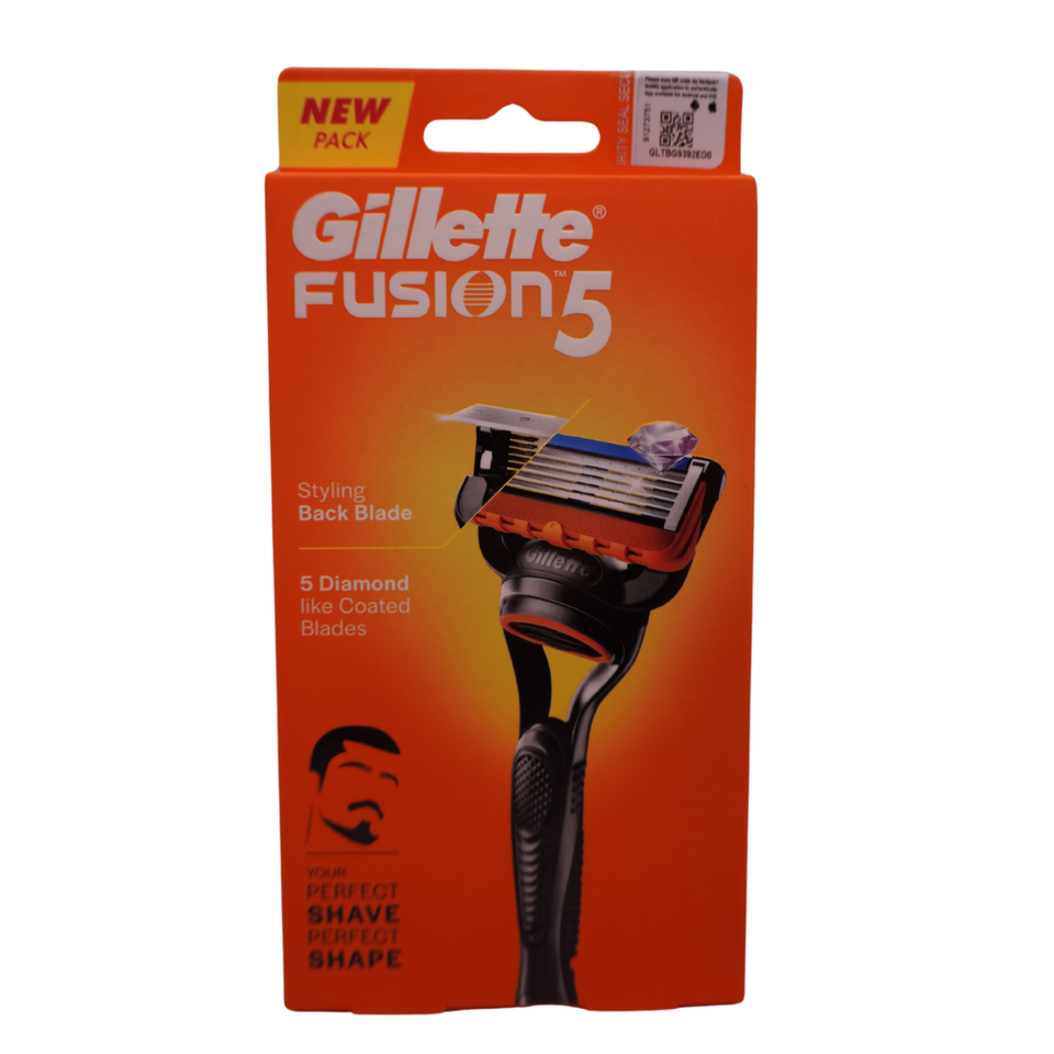 Gillette Fusion5 Mens Razor Handle + 5 Refill Cartridges | eBay