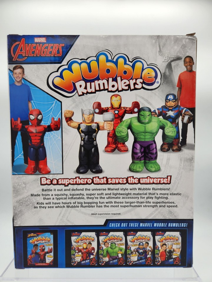 New Wubble Rumblers Marvel Avengers Iron Man Superhero Action ...