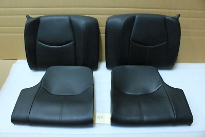 Porsche 911 Carrera 997 Coupe Targa Back Rest Rear Seats Black Complete ...