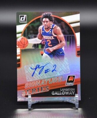 Langston Galloway 2021-22 Donruss Auto Signature Series Phoenix Suns | eBay