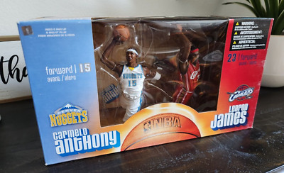 2004 NBA LEBRON JAMES & CARMELO ANTHONY SPECIAL EDITION DELUXE BOX SET ...