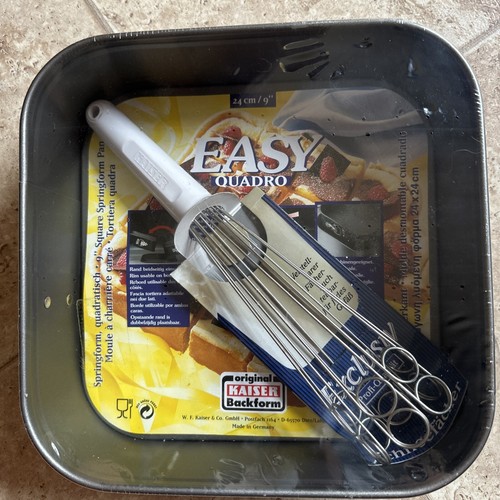 Kaiser Backform La Forme Bakeware Springform 9" Square Non-stick Cake ...