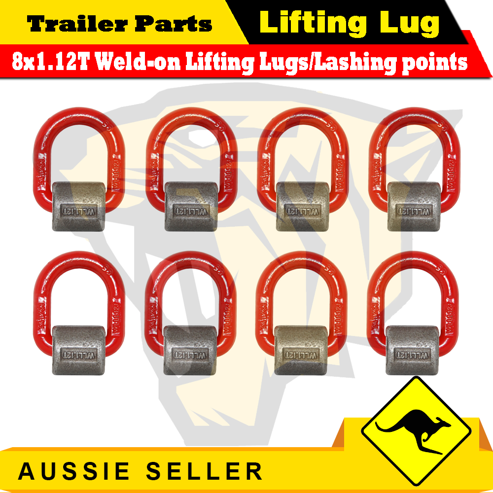 1.12T WLL Weld On Lifting Lug Truck Ute Lashing Point 4x4 Tie Sown Slid ...