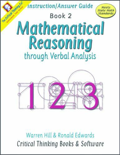 Mathematical Reasoning Book 2 - Instruction / Answer Guide : Through ...