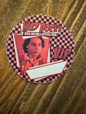 2008 Kid Rock "Fast Times - Mike Damone" VIP Cloth Backstage Pass | eBay