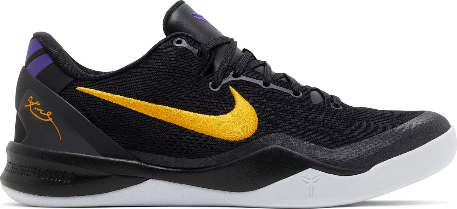 Size 5 - Nike Kobe 8 Protro Lakers Away for sale online | eBay