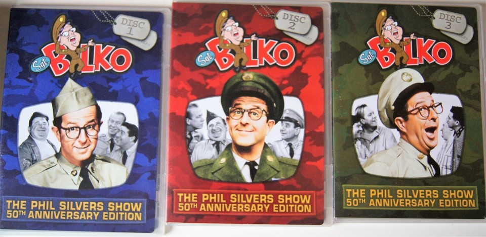Sgt. Bilko: The Phil Silvers Show-50th Anniversary Edition DVD, Maurice ...