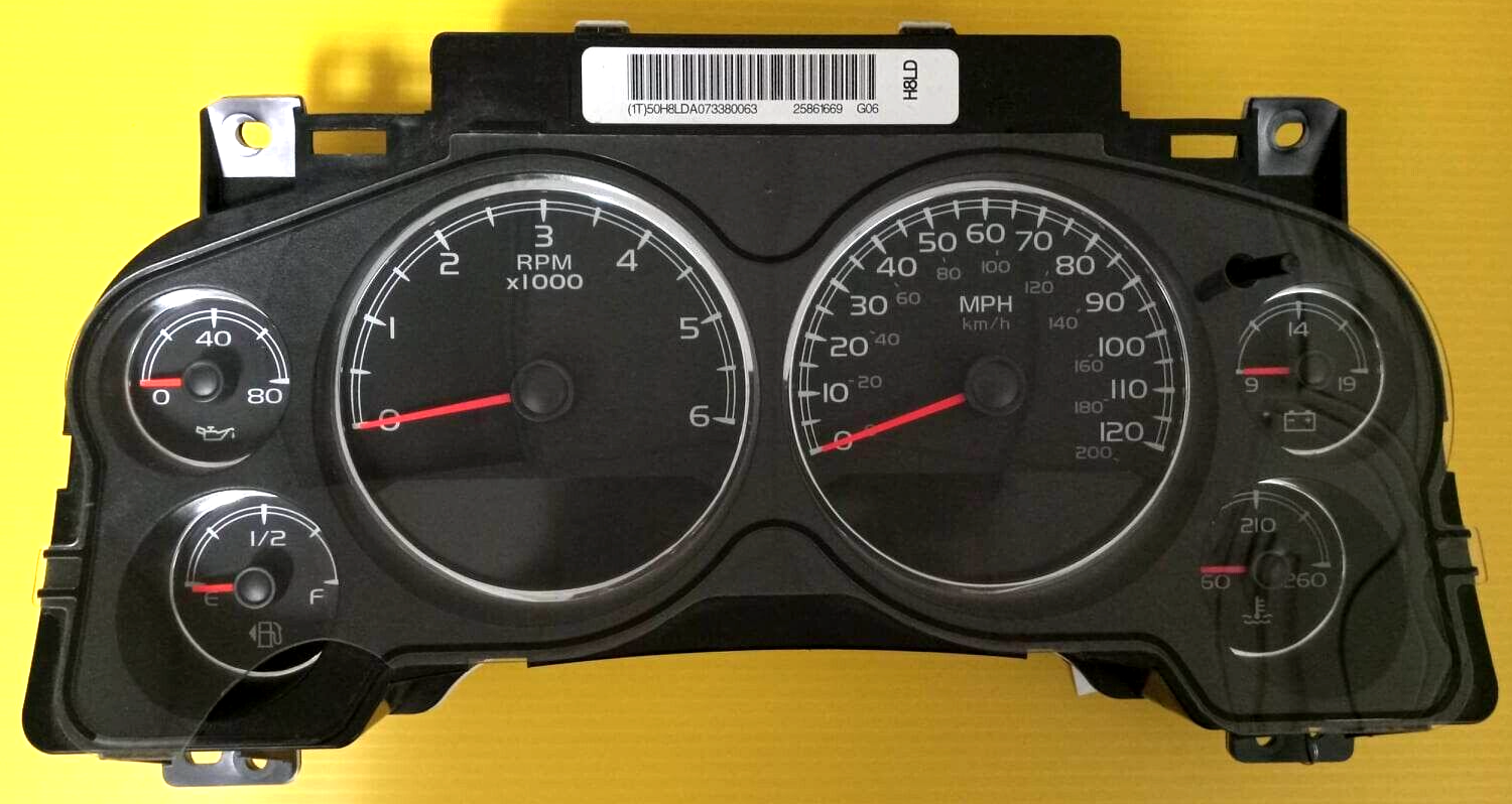08 GMC Yukon Denali XL 1500 (us) OEM Speedometer Instrument Cluster ...