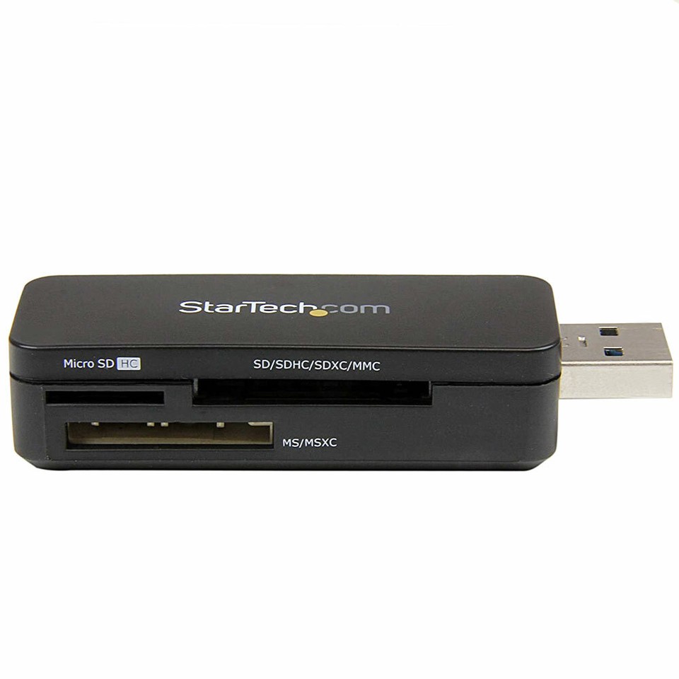 StarTech USB 3.0 External Flash Multi Media Memory Card Reader ...