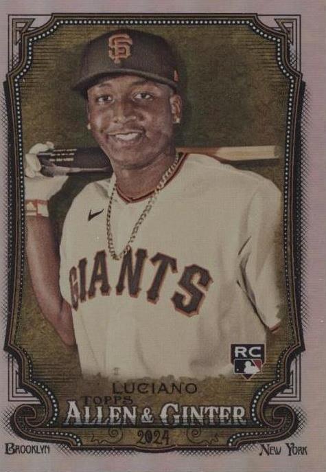 2024 Topps Allen & Ginter - Marco Luciano #79 Silver Portrait (RC) for ...