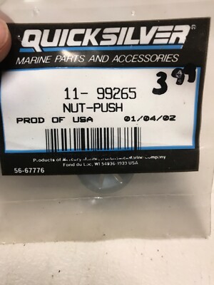 NOS NEW QUICKSILVER PUSH-NUT 11-9265 | eBay