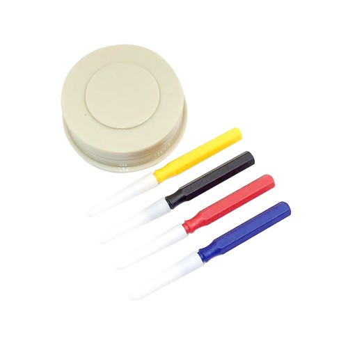 4PCS Precision Watch Repair Tool Oiler Oil Pen Needle Pin with Oil Cup ...