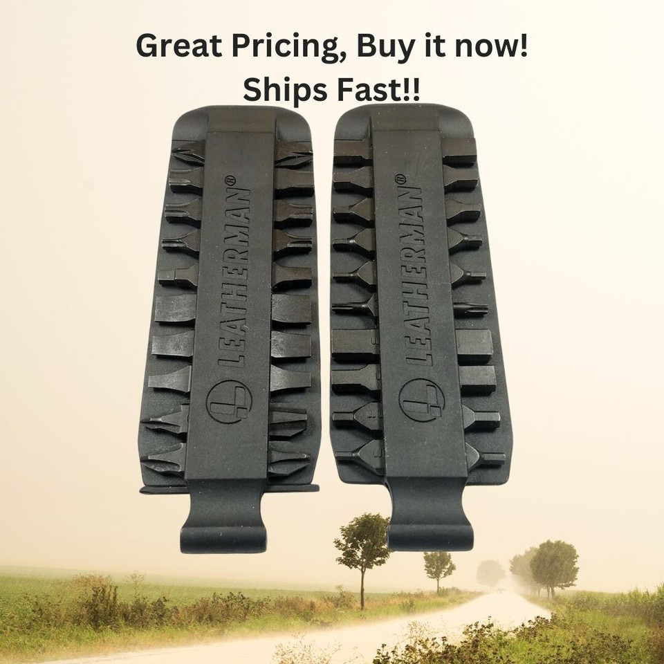 Leatherman Bit Kit 42 Driver Bits - Wave Charge Skeletool, Flat Torx ...