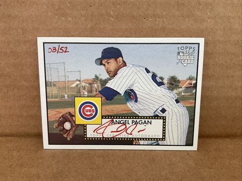 2006 Topps 52 Signatures Red Ink #AP Angel Pagan Auto /52 | eBay