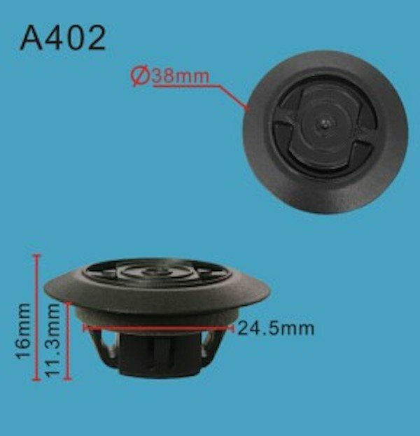 10pcs Fit TOYOTA Prius Rocker Panel Molding Clip 9046722014 by ...