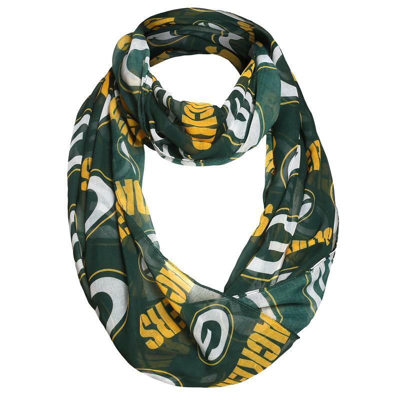 Green Bay Packers Infinity Scarf by Little Earth for sale online | eBay