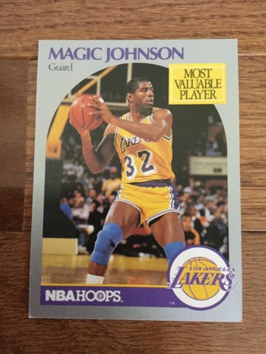 1990 MAGIC JOHNSON NBA HOOPS #157 (Most Valuable Player) | eBay